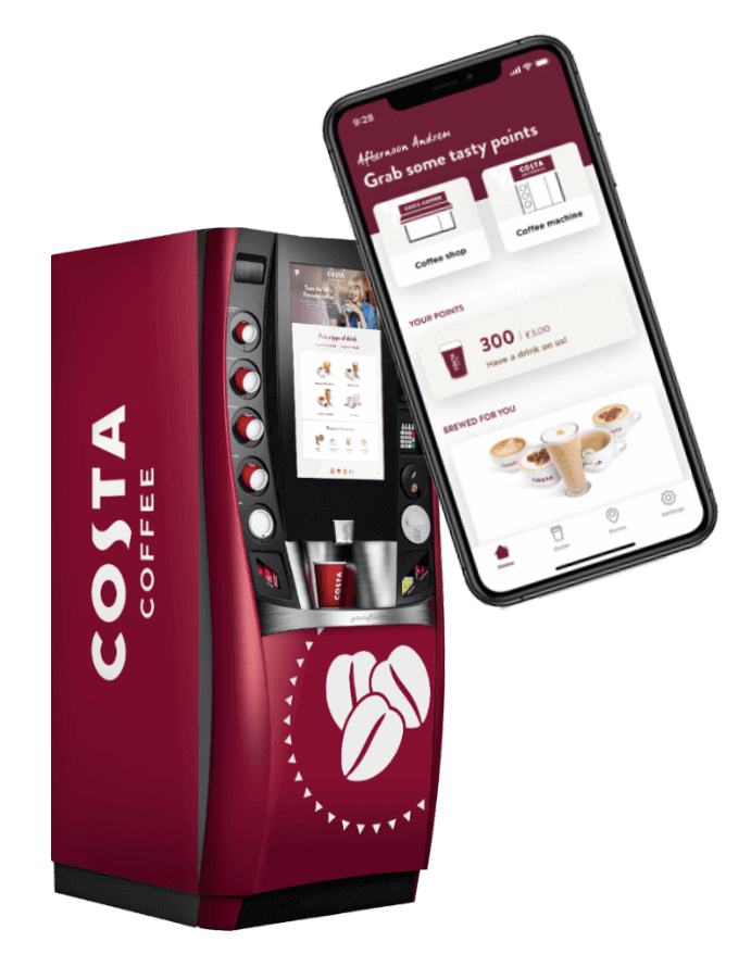Costa Express: Smart coffee thanks to IoT